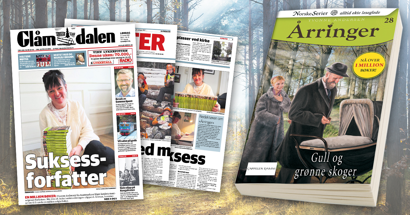 Hurra for Årringer – 1 million bøker! - Serieliv