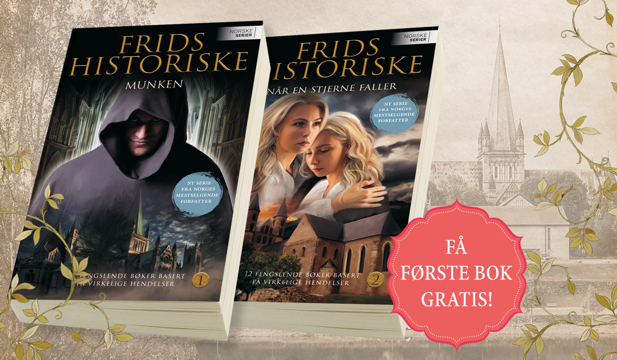 Frids historiske romaner i én serie - Serieliv