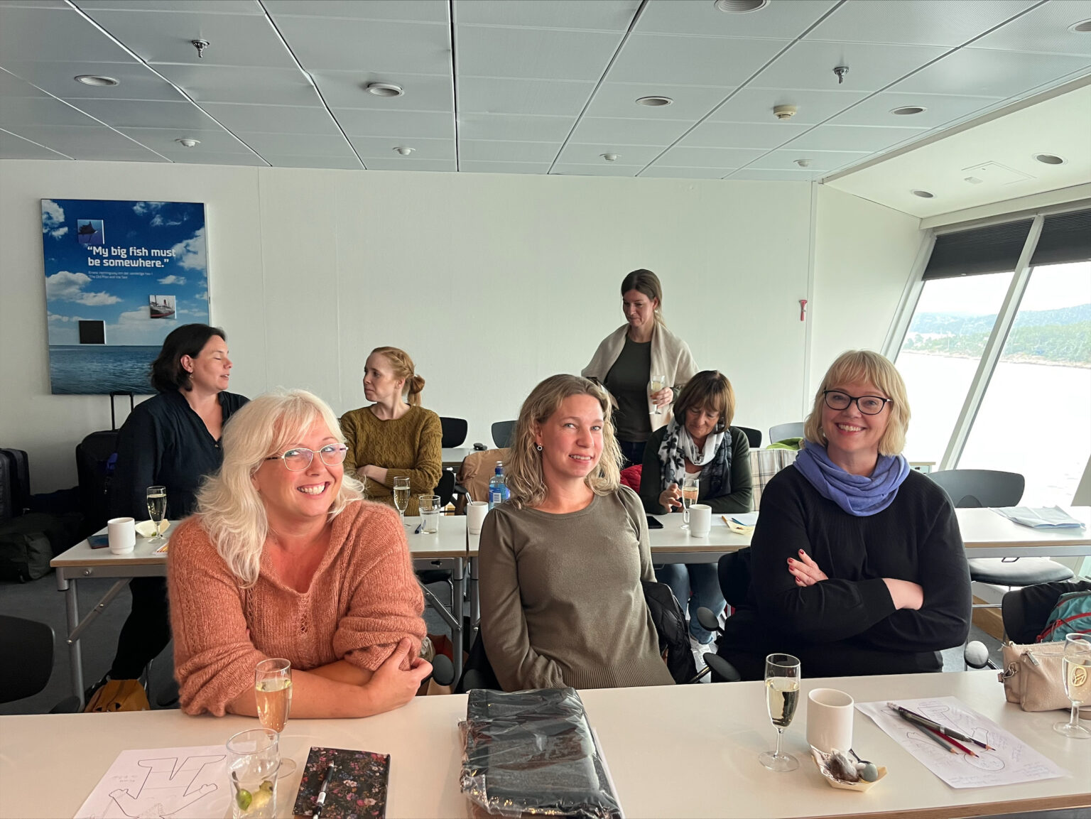 En sjov tur med dejlige forfattere - Serieliv